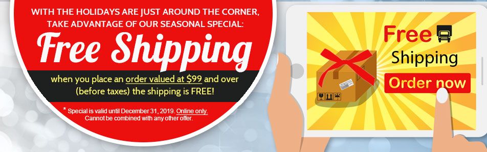 Free Shipping December Special - Allergy Canada