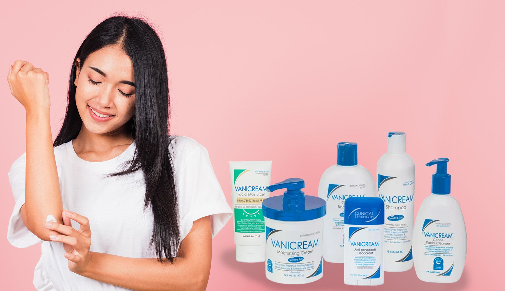 Eczema-Girl-elbow-Vanicream - Allergy Canada