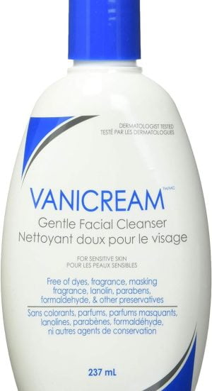 Vanicream Gentle Facial Cleanser With Pump Dispenser For Sensitive